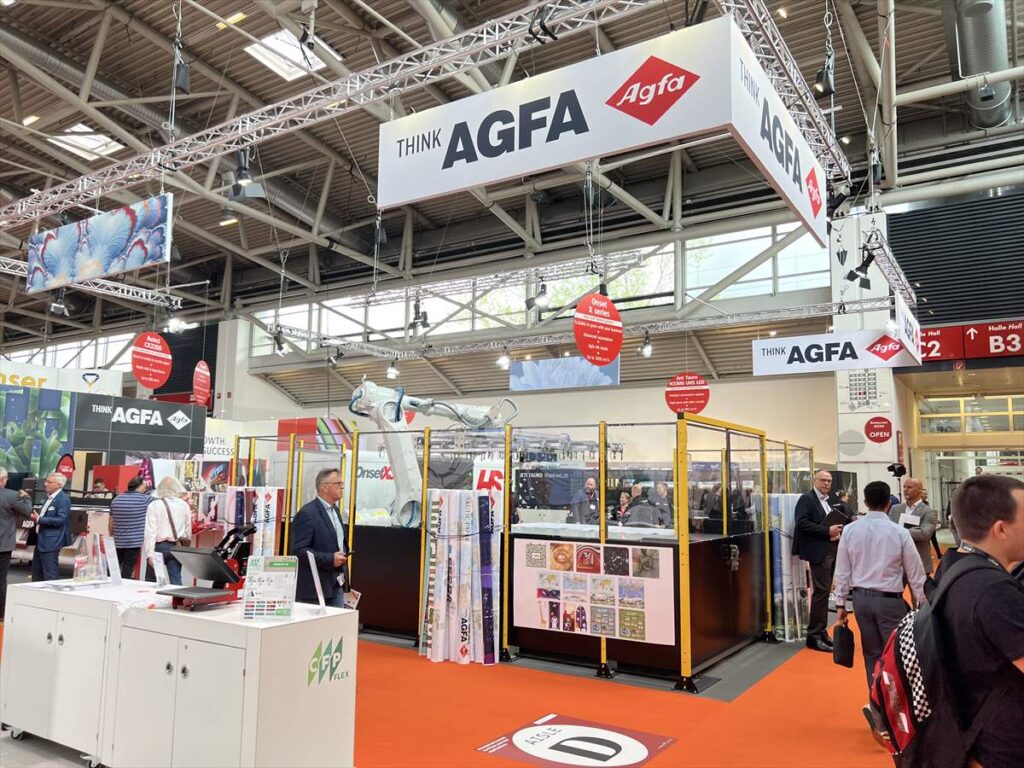 FESPA 2023（6）：B2 展示棟 -1- AGFA・CANON・FOTOBA - 大野インクジェットコンサルティング
