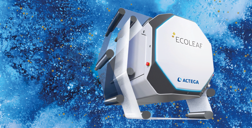 アクテガ（Actega）：より速いエコリーフをデモ - 大野インクジェットコンサルティング